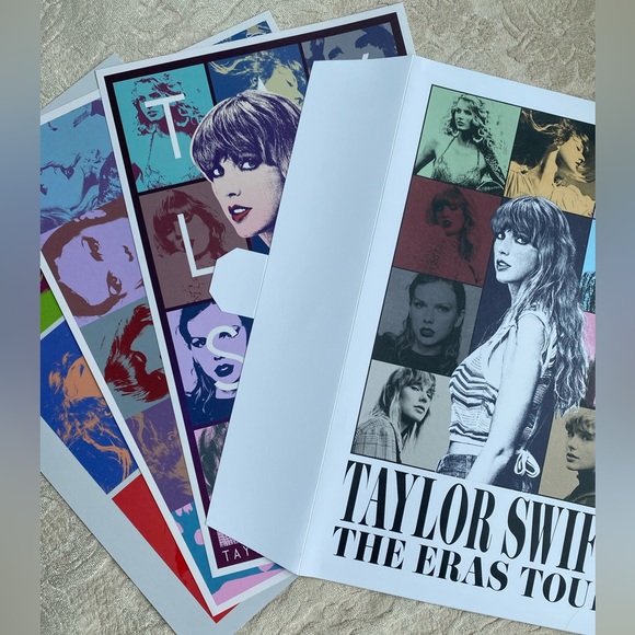 Taylor Swift | Art | Taylor Swift The Eras Tour Set Of 3 Vip Posters ...